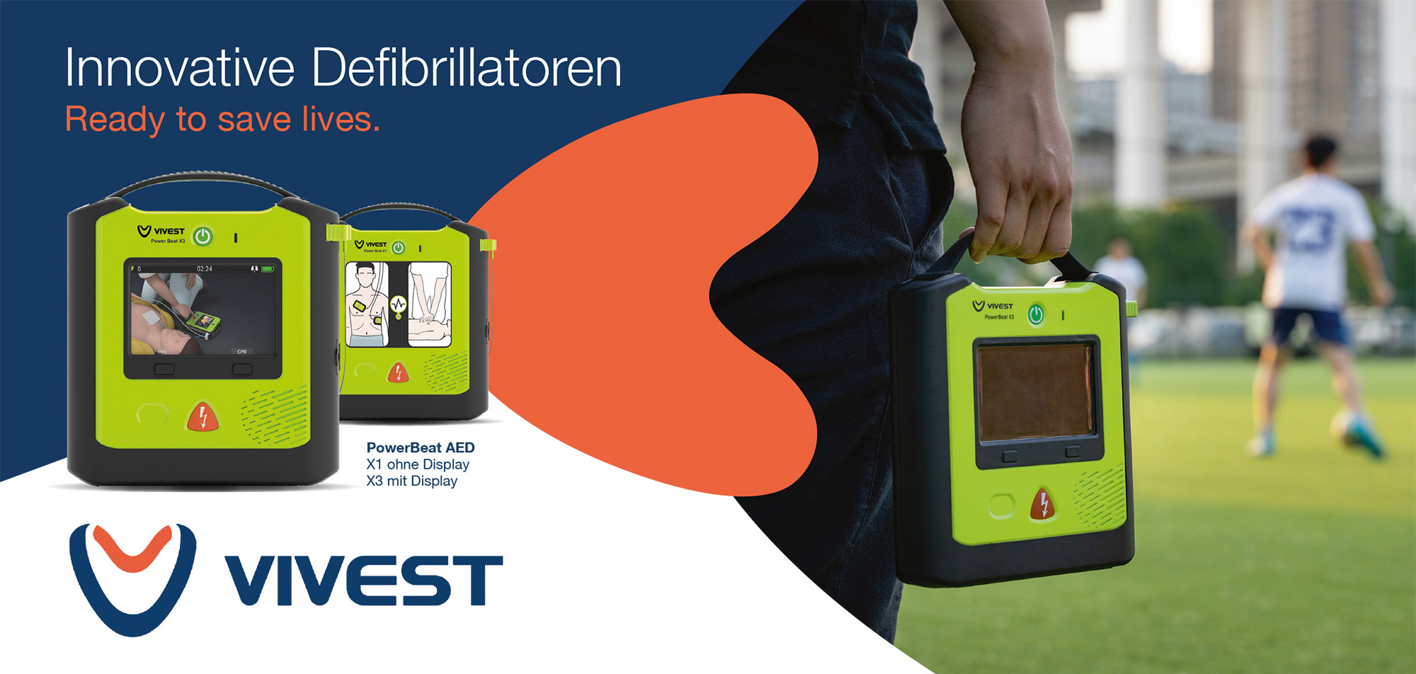AED ViVest – SCM Bladeck